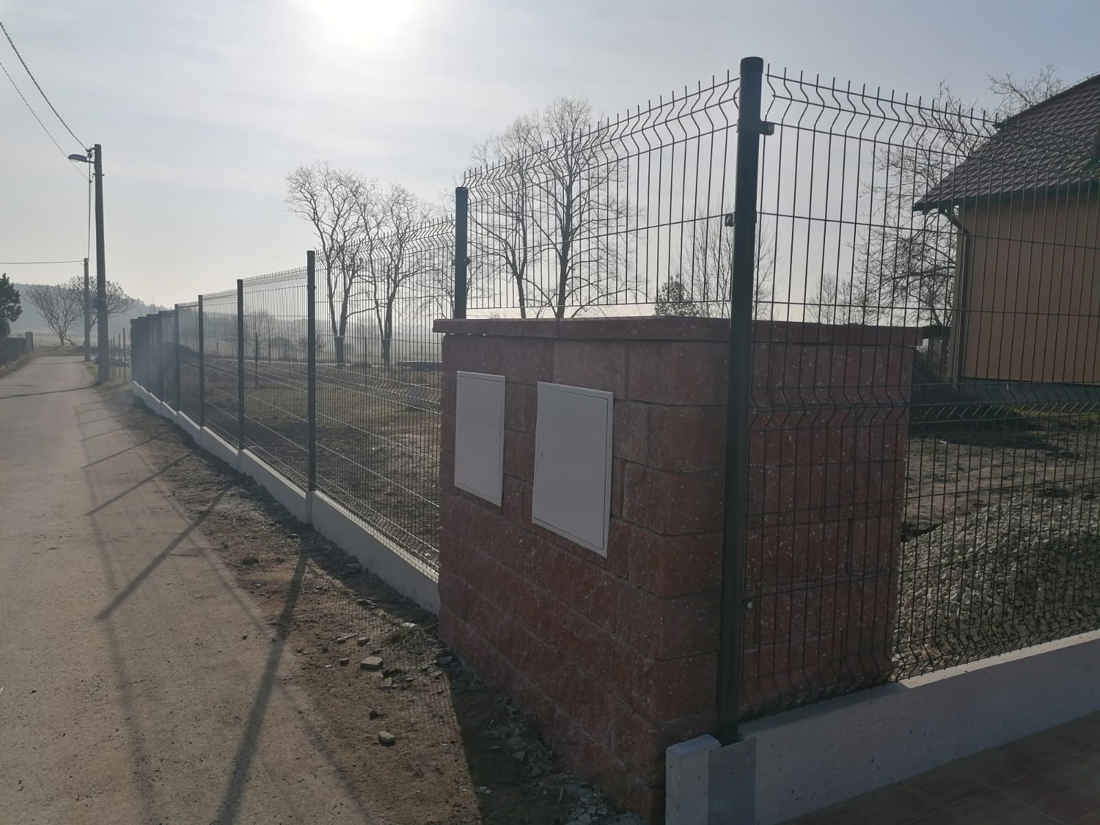 3D a 2D ploty - Betonové ploty Gerhard