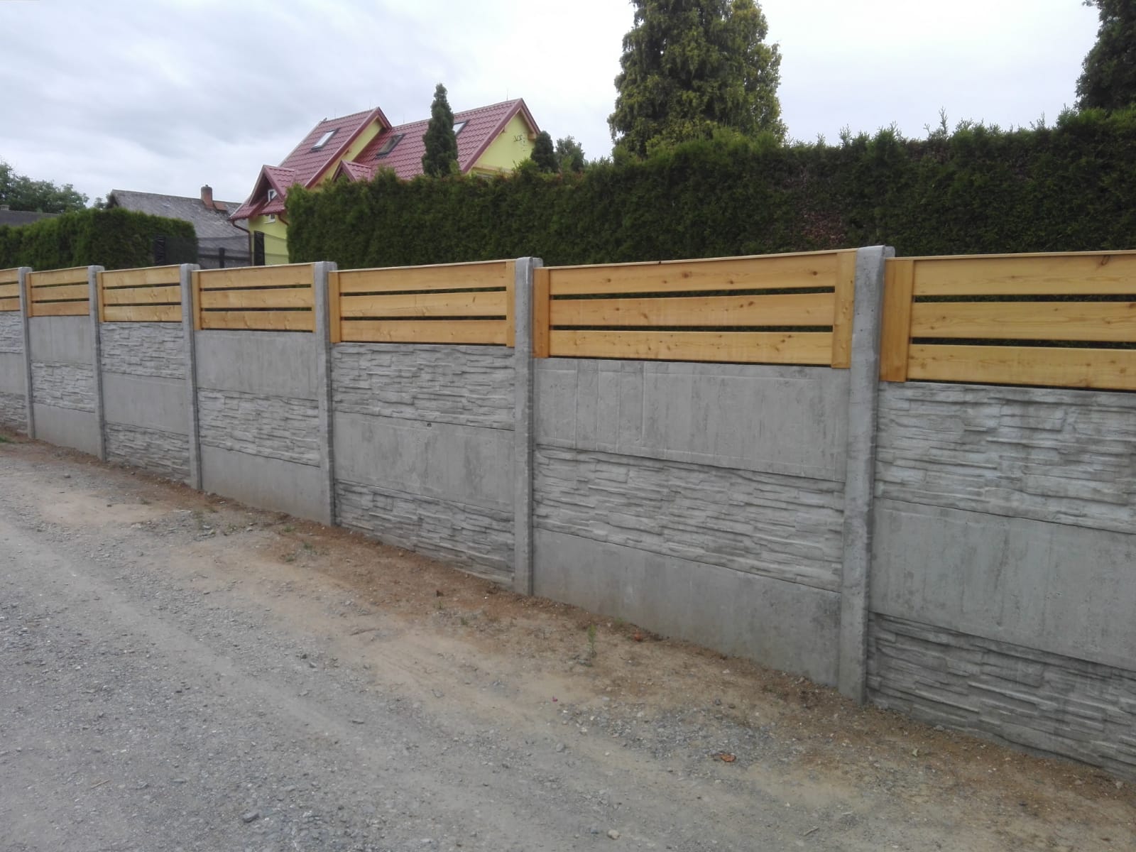 Ploty - Betonové ploty Gerhard